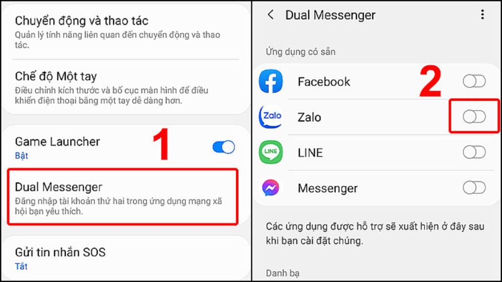 Hướng dẫn cách cài 2 app Zalo trên Android đơn giản